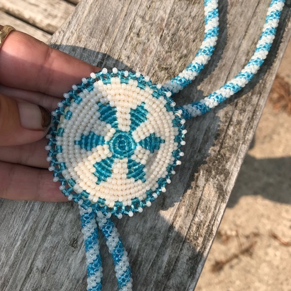 Accessories | Native American Beaded Bolo | Poshmark